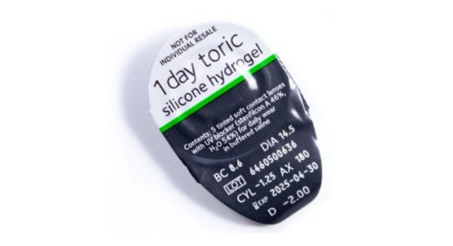 MyDay Daily Disposable Toric Contact Lenses - Comfort and Clarity